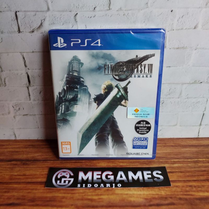 Jual Kaset Bd Ps4 Final Fantasy VII Remake / Final Fantasy 7 Remake (New/Segel) | Shopee Indonesia
