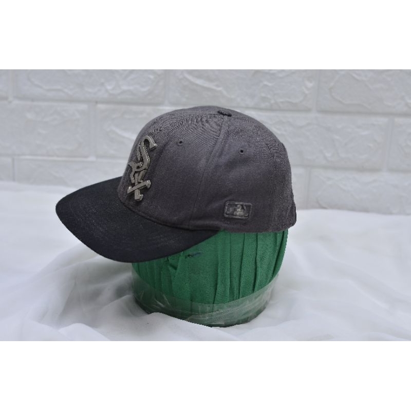 Jual Topi MLB SOX Logo Besi | Shopee Indonesia