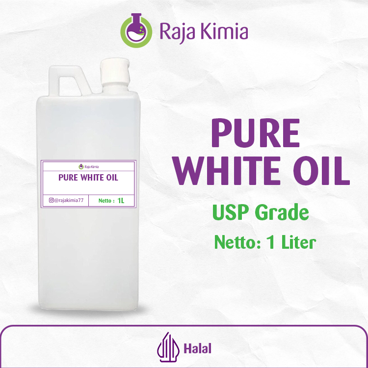 Jual Pure White Oil / Mineral Oil USP Grade A - 1 Liter | Shopee Indonesia