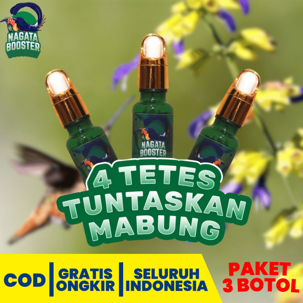 Jual Nagata Booster Paket 3 Botol Vitamin Burung Atasi Permasalah ...