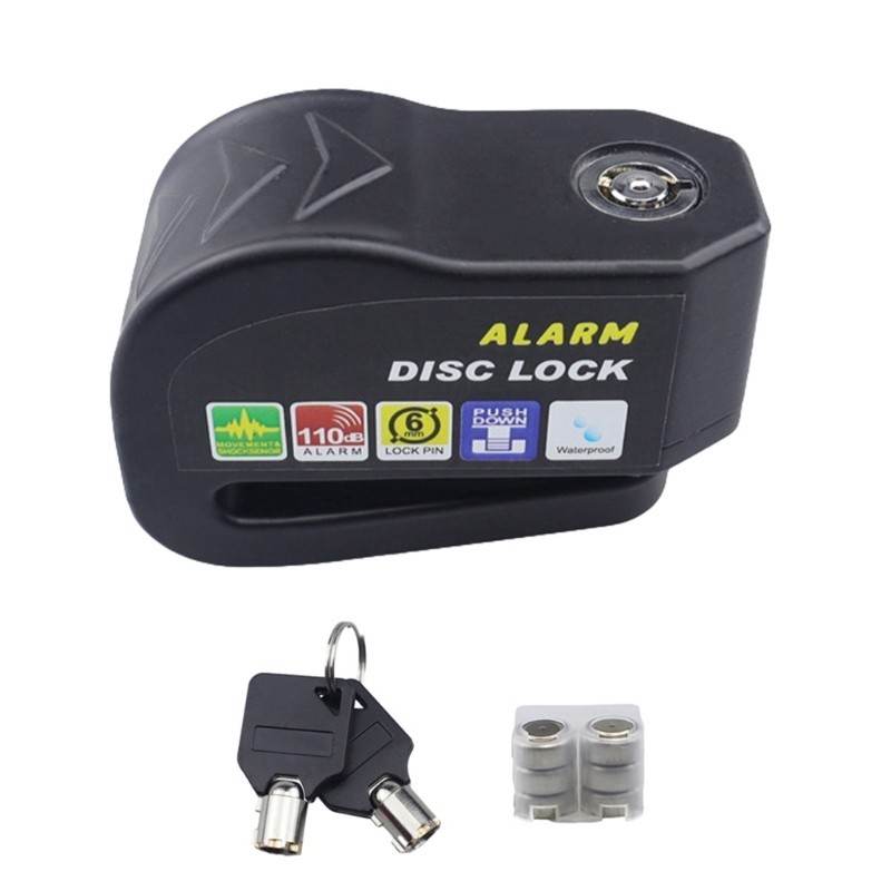 Jual Alarm Disc Lock Gembok Alarm Motor Gembok Cakram Motor Anti Maling ...