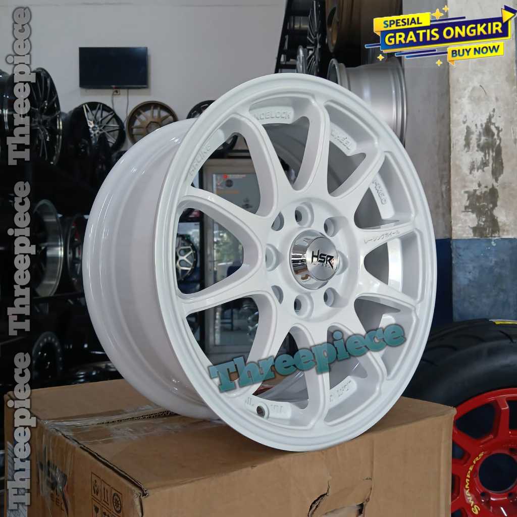 Jual HSR INDY velg brio ring 14 lebar 6 et 36 |mobil agya, ayla, wuling, karimun dll | Shopee ...
