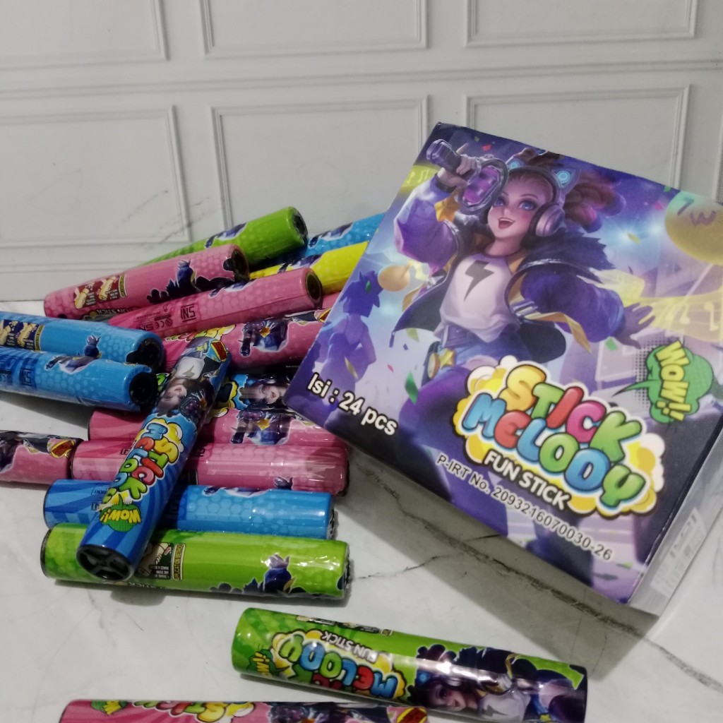 Jual 24Pcs Mainan Permen Stick Melodi Bunyi | Shopee Indonesia