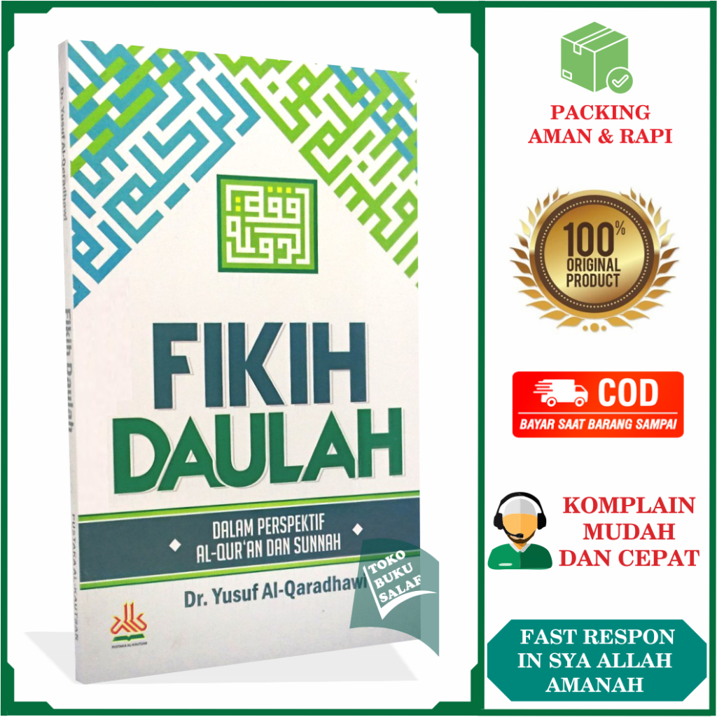 Jual Fikih Daulah dalam Prespektif Al-Quran dan Sunnah Karya Dr Yusuf Al-Qaradhawi Fiqih ...