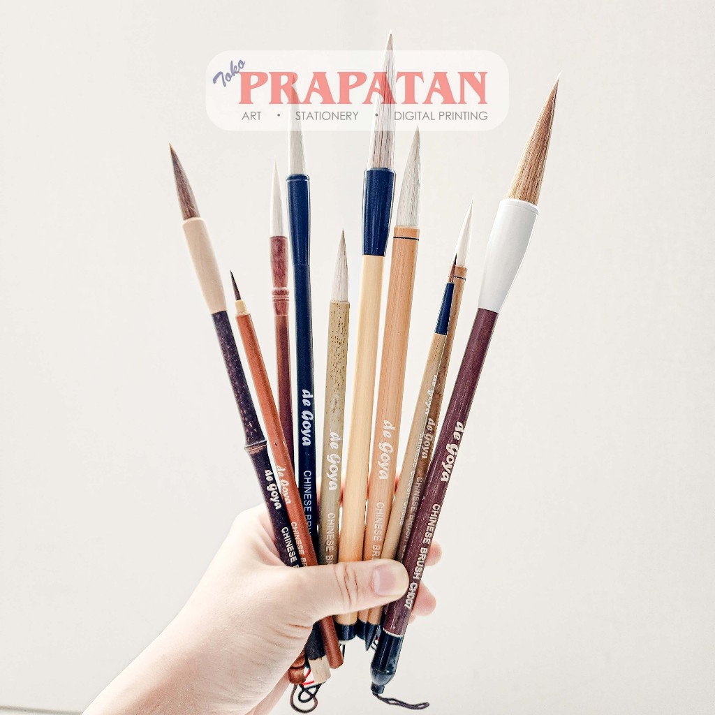 Jual Kuas Lukis De Goya Chinese Brush Calligraphy | Paint Brush ...