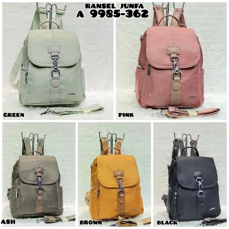 Jual BEST SELLER !!!! TAS RANSEL JUNFA 9985-362/9985-358 BAHAN PARASUT SUPRM | Shopee Indonesia
