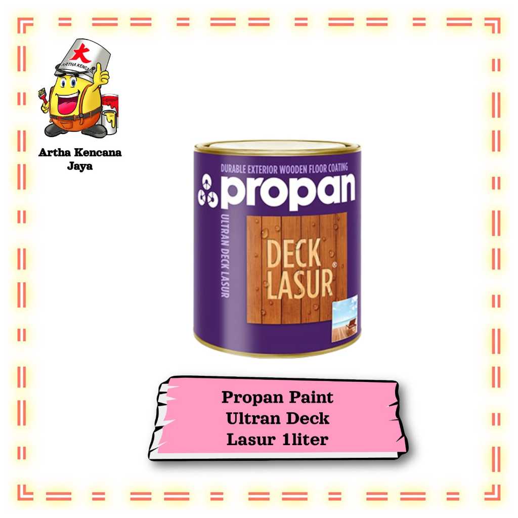 Jual PROPAN PAINT ULTRAN DECK LASUR EDL-601 1L | Shopee Indonesia