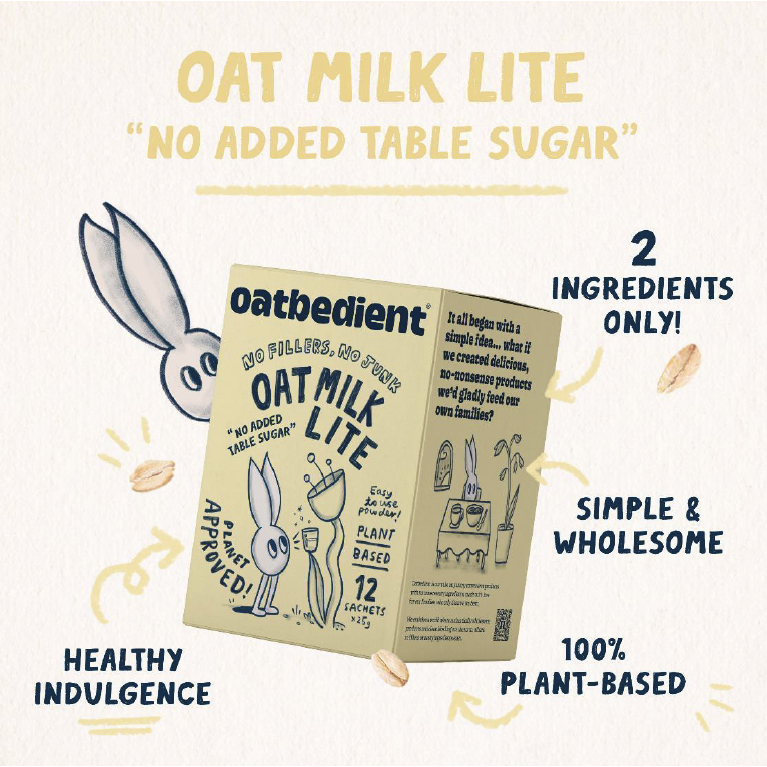 Jual Oatbedient Lite Oat Milk Powder Low Sugar Less Sugar Susu Non ...