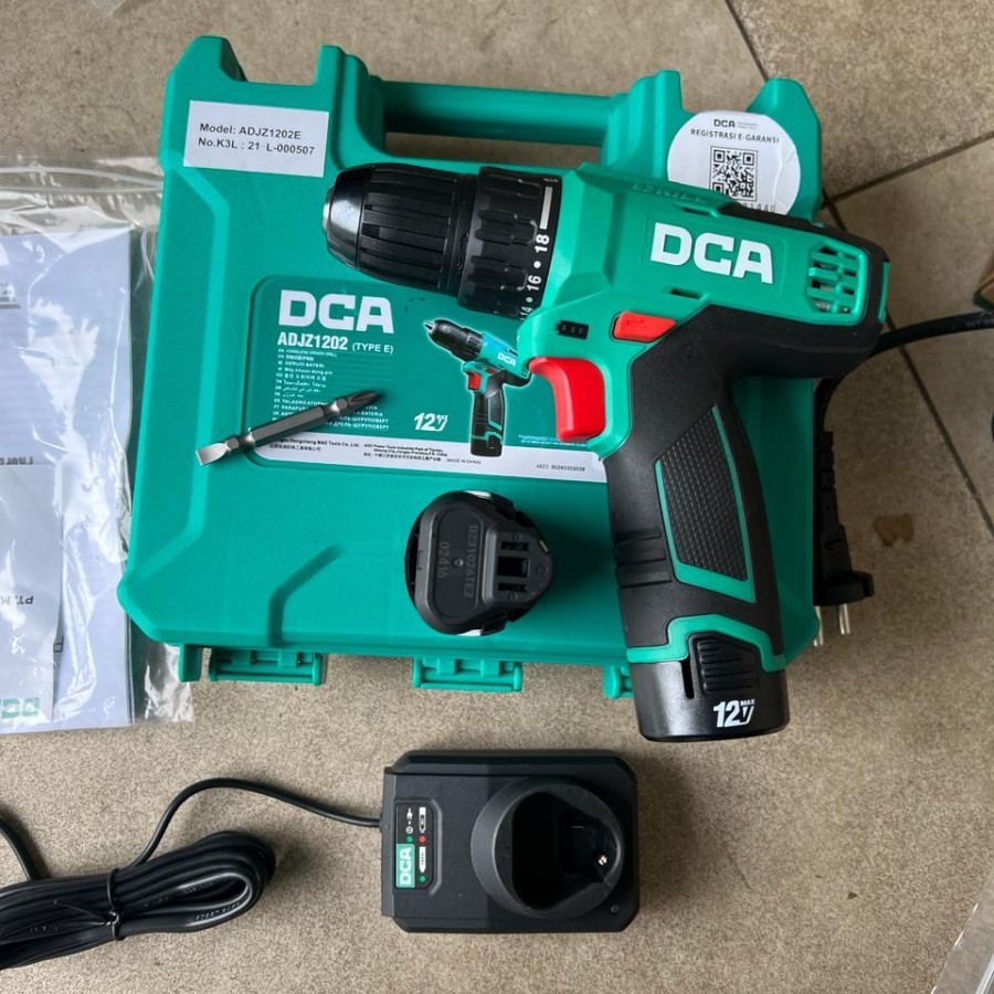 Jual Mesin Bor Baterai DCA 12V DCA ADJZ1202E CORDLESS DRILL | Shopee ...