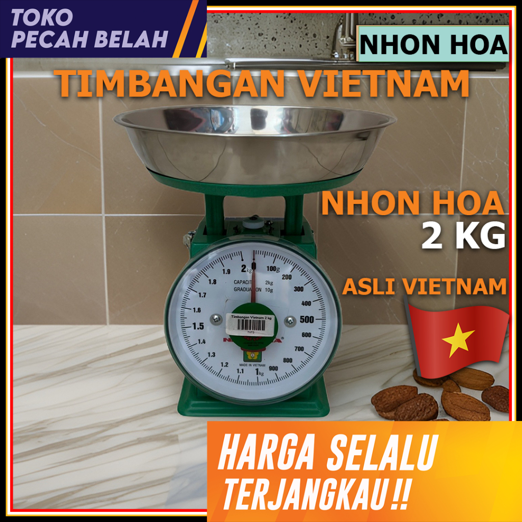 Jual TIMBANGAN DUDUK TIMBANGAN BUAH JARUM NHON HOA (2-20KG) NONG HOA TIMBANGAN VIETNAM | Shopee ...