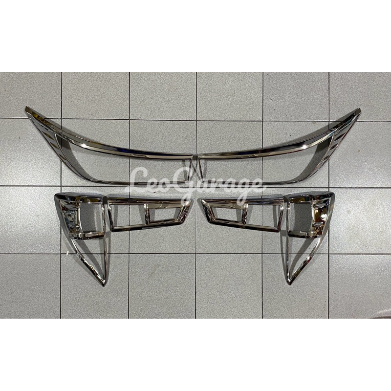 Jual ALL NEW INNOVA REBORN VENTURER 2016 2021 2024 GARNISH LAMPU DEPAN BELAKANG CHROME SILVER ...