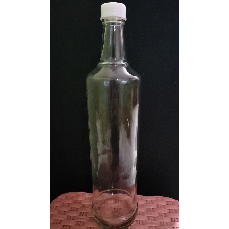 Jual Botol kaca 800ml / Botol wadah madu/Botol kaca bening +tutup ...