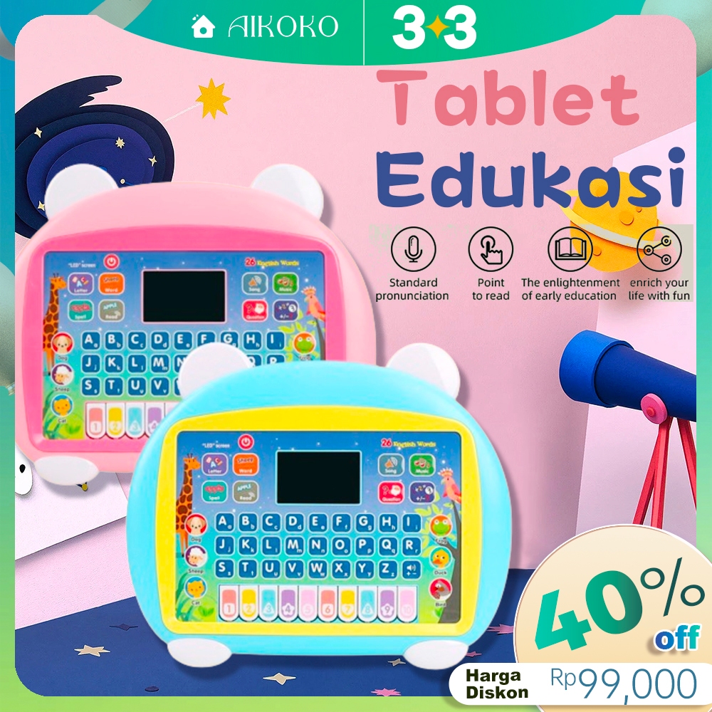 Jual Tablet Belajar Huruf Edukasi Anak Mainan Tablet Musik Piano Anak ...
