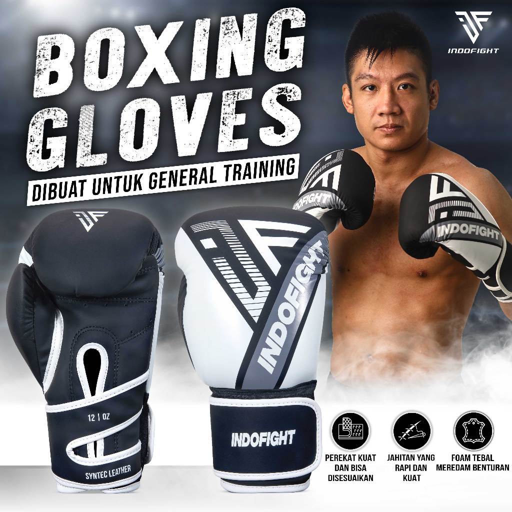 Jual Sarung Tinju Indofight BGT1, Boxing Gloves, Sarung Tangan Boxing ...