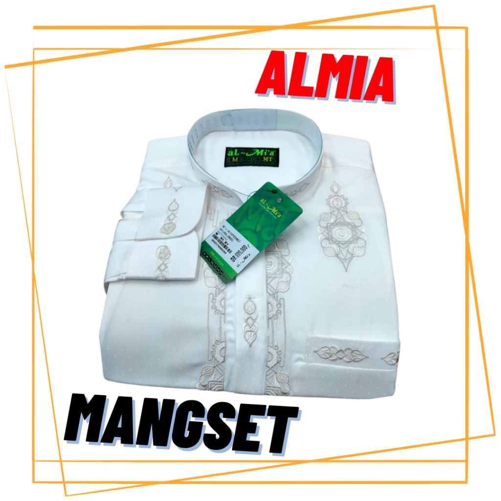Jual Al Mia MT LENGAN KANCING/ Manset (TERMURAH!!) || Almia MT Baju ...