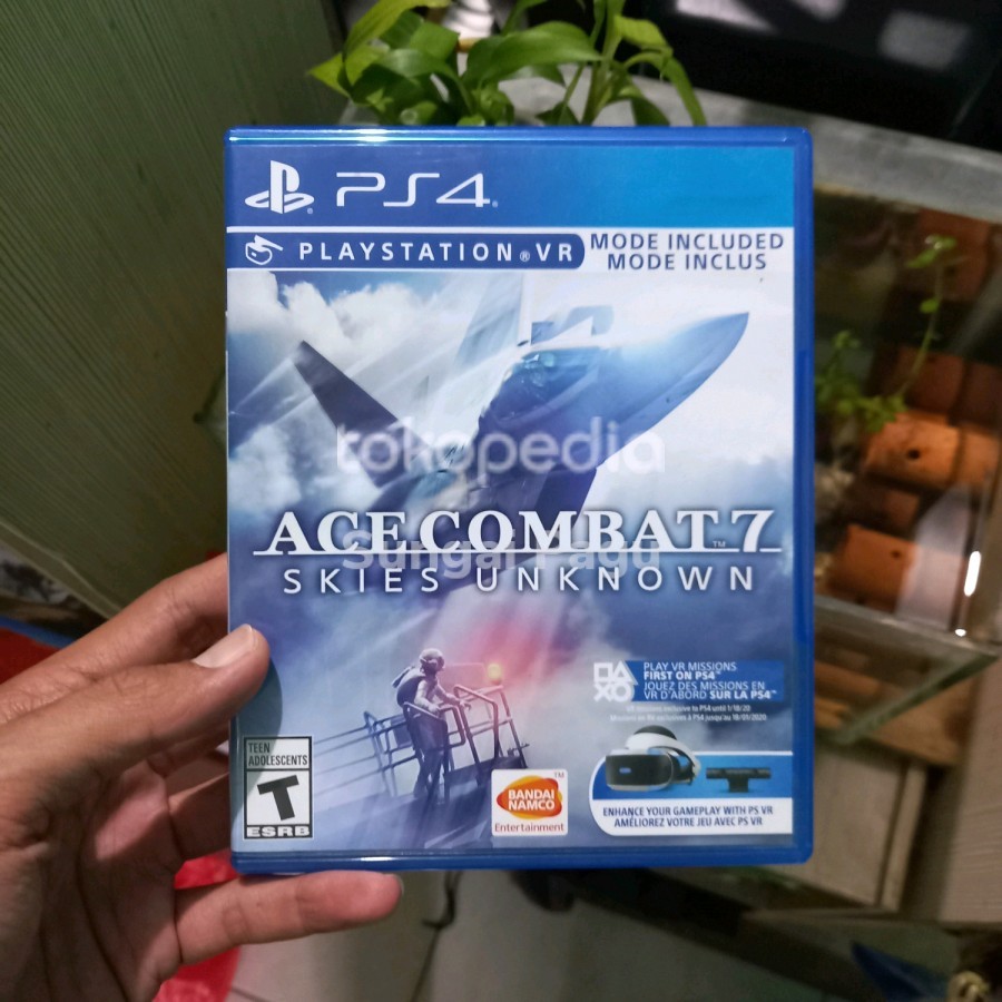 Jual Ace Combat 7 PS 4 Skies Unknown, Pesawat - Kaset Game BD ...