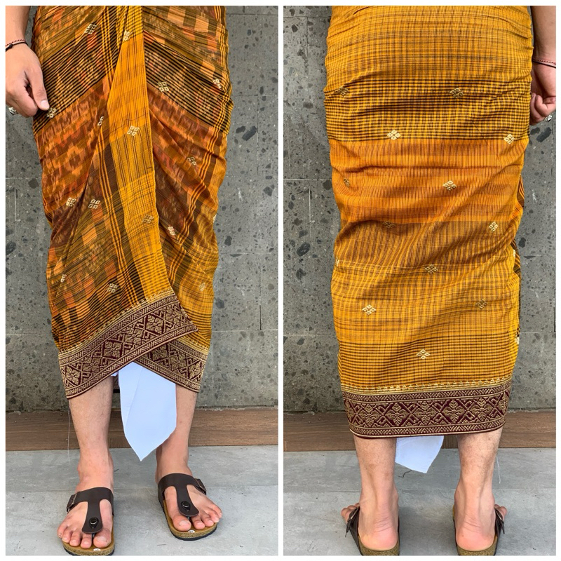 Jual SAPUT ENDEK KUNING / PAKAIAN ADAT BALI | Shopee Indonesia