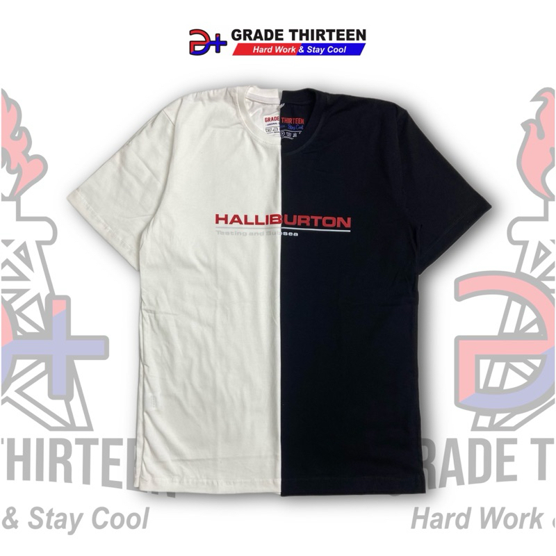 Jual Kaos custom sablon halliburton, lukoil, cameron, pertamina dll ...