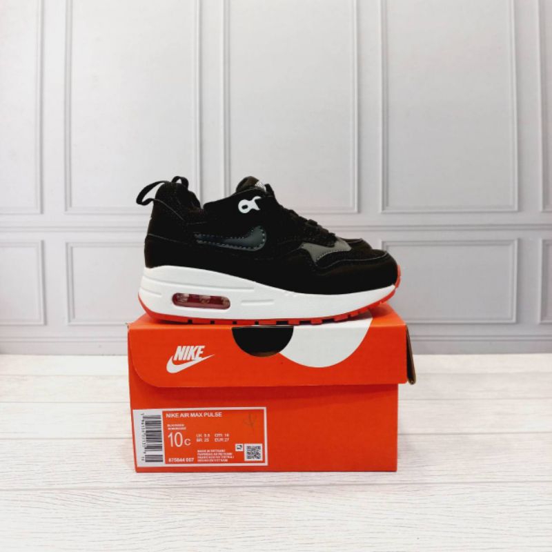 Jual Sepatu Kids Air Max Pulse "Black Red" | Shopee Indonesia