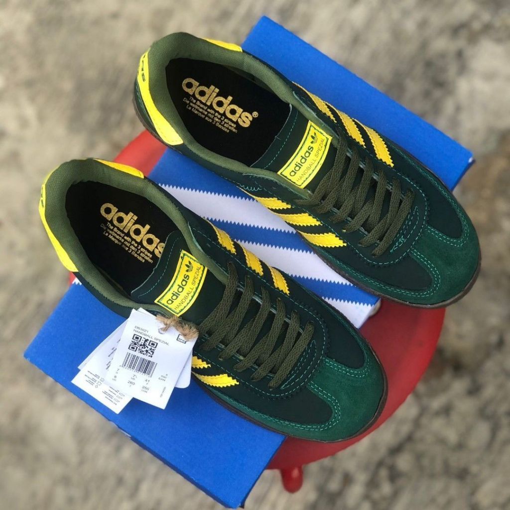 Jual Casual Adidas Spezial Samba OG White Black Premium/sepatu pria ...