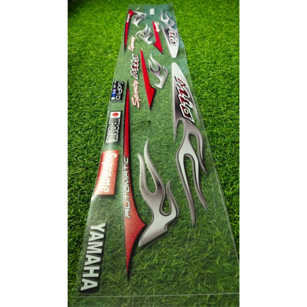 Jual STIKER STRIPING TRANSPARAN MOTIF API MIO SPORTY / MIO SMILE / MIO KARBU(st14) | Shopee ...