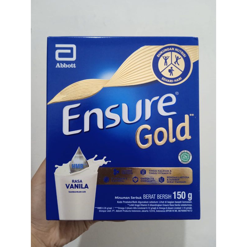 Jual ENSURE GOLD 150g Exp 2026 [SEGEL ORIGINAL] | Shopee Indonesia