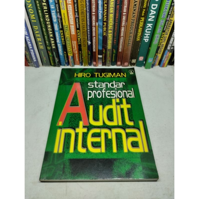 Jual HIRO TUGIMAN : STANDAR PROFESIONAL AUDIT INTERNAL | Shopee Indonesia