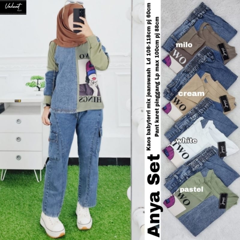 Jual ANYA SET ORIGINAL BY VALENT | Shopee Indonesia