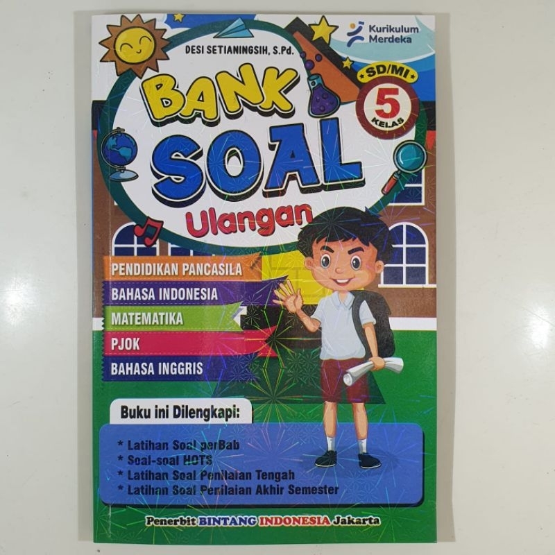 Jual Buku Bank Soal Ulangan Lengkap Untuk SD/MI Kelas 1-6 Kurikulum Merdeka Semester 1 &2 Full ...