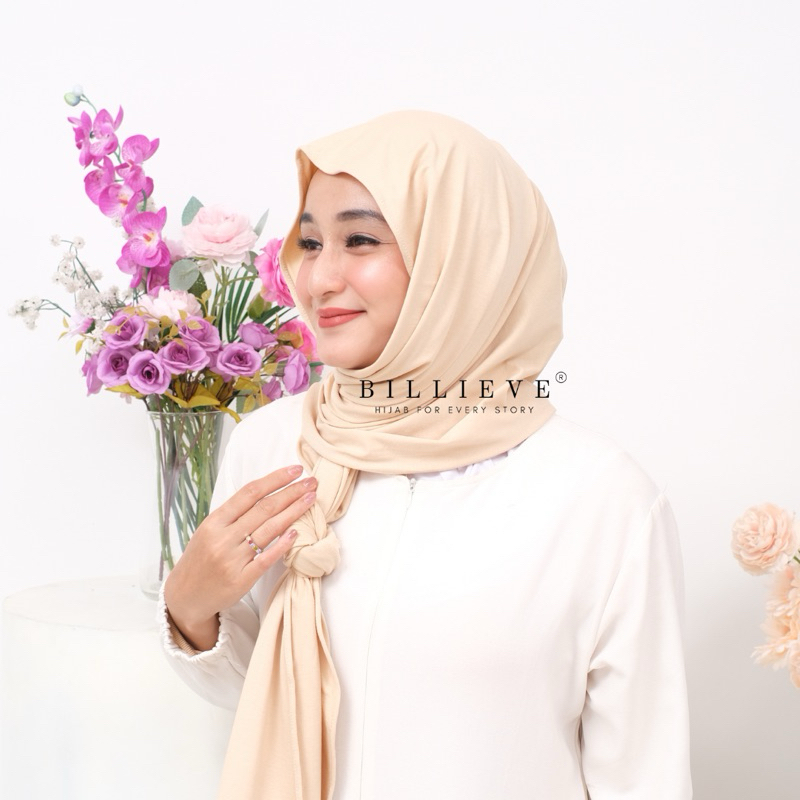 Jual PASHMINA KAOS BILLIEVE | PASHMINA RAYON | HIJAB RAYON PREMIUM ...