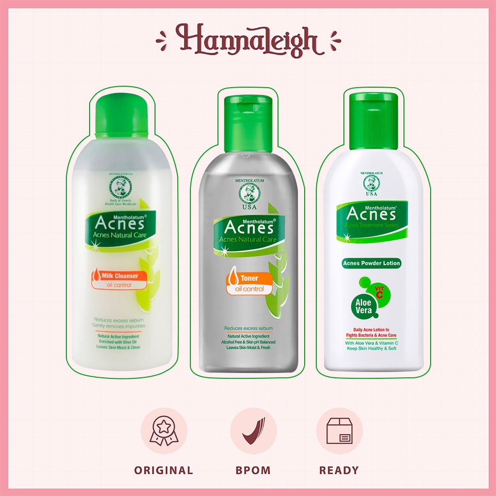 Jual ROHTO - Acnes Milk Cleanser Oil Control || Acnes Toner Oil Control ...
