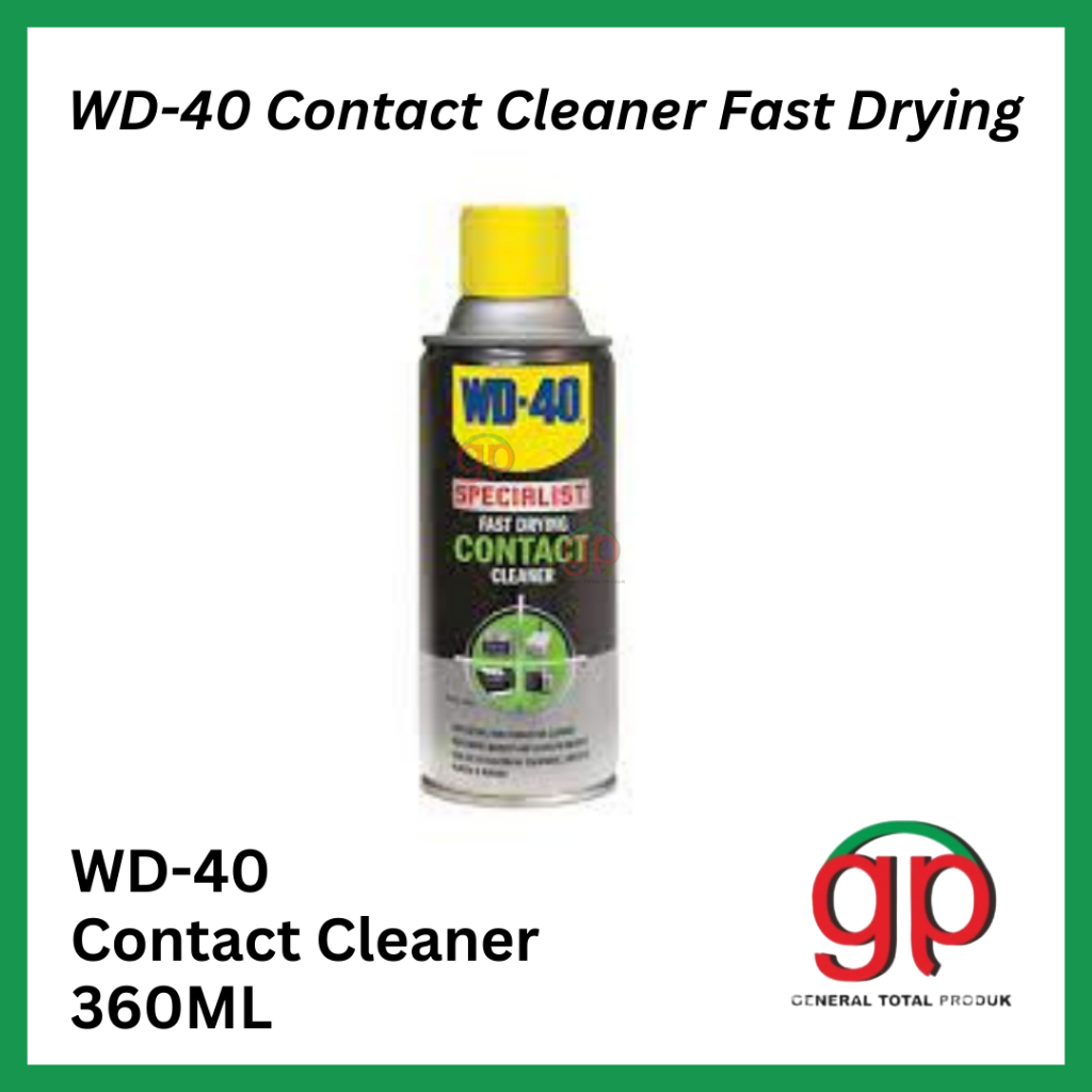 Jual WD-40 Contact Cleaner Fast Drying 360ml WD40 | Shopee Indonesia