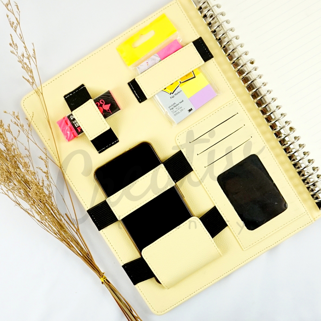 Jual [TULIS.ID] Premium Pocket Leather Binder B5 Binder Kuliah ...