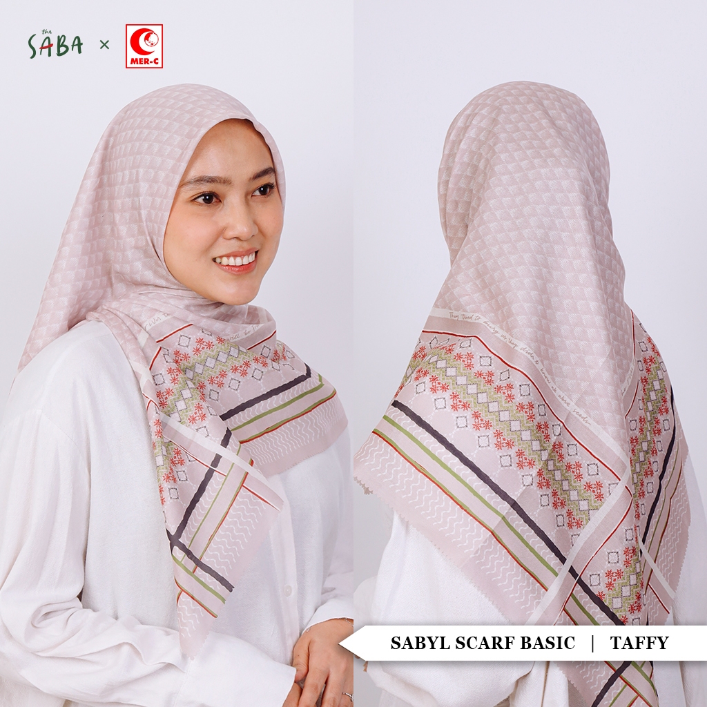 Jual THE SABA - SABYL BASIC SCARF 120x120 / 140x140 Syar'i Turkish Voile (Palestine Keffiyeh ...