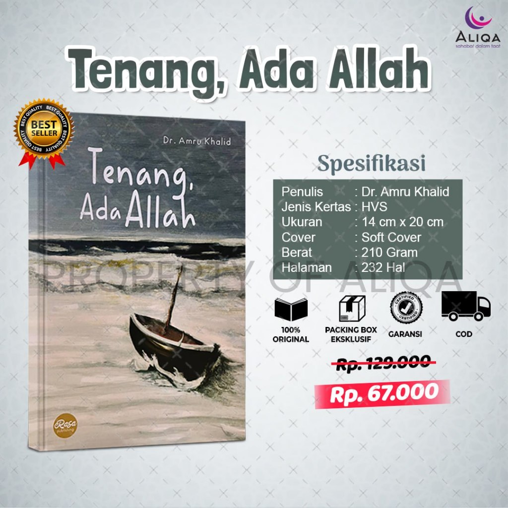 Jual Buku Tenang Ada Allah | Shopee Indonesia