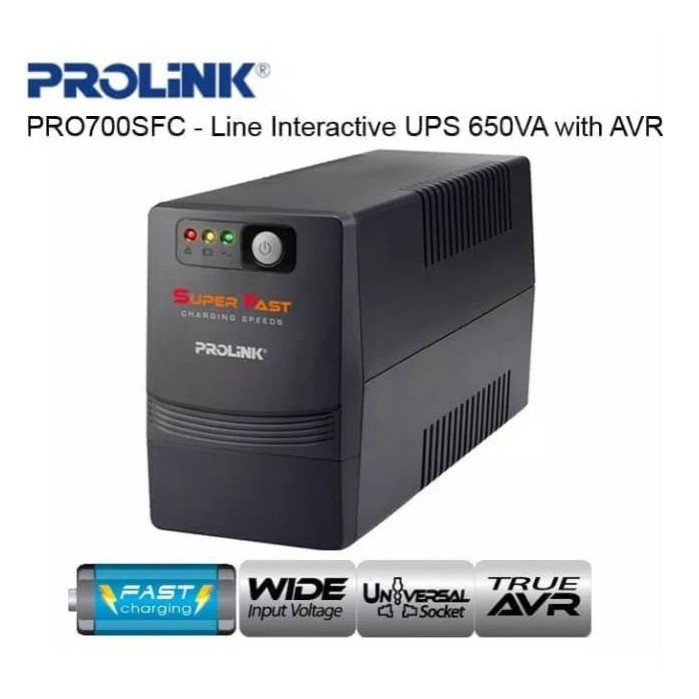 Jual UPS PROLINK 650VA | Shopee Indonesia