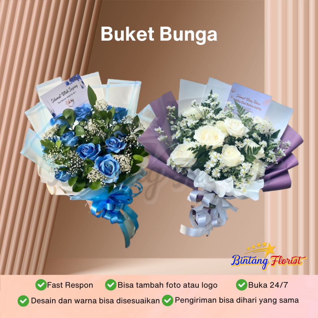Jual Karangan Bunga Buket Bouquet Bunga Bintang Florist Murah Meriah ...