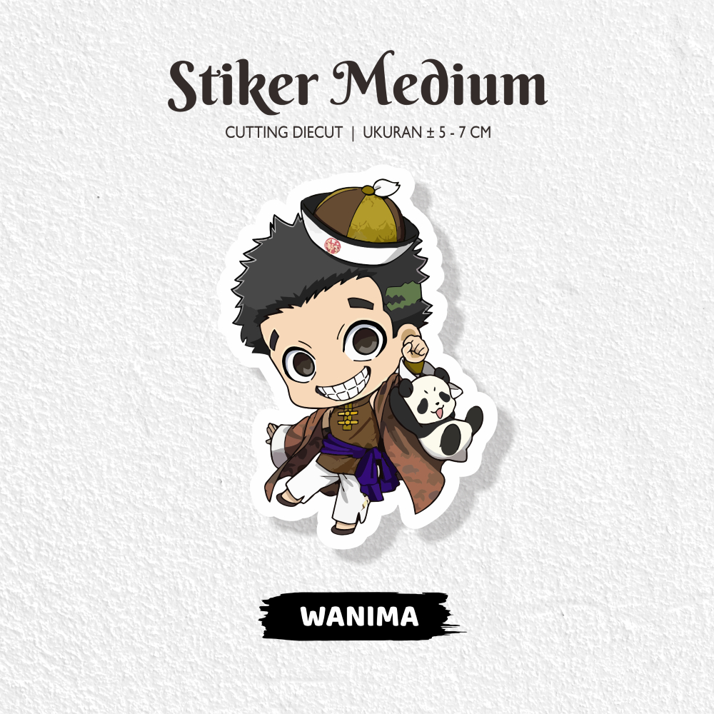 Jual [ VINYL & CHROMO 7 CM] cetak stiker anime /STIKER MURAH TEMA BLUE ...