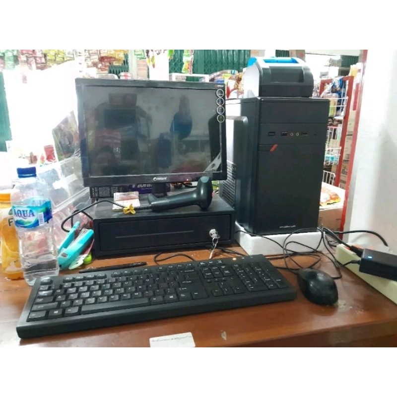 Jual Komputer PC rakitan intel core i3 untuk kasir dengan program kasir ipos 5 | Shopee Indonesia