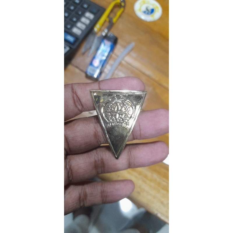 Jual pin tanda taruna STMKG bahan kuningan bisa di braso | Shopee Indonesia