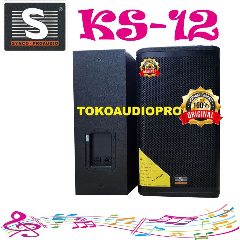 Jual Synco Proaudio Ks12 12-Inch Speaker Pasif Ks-12 | Shopee Indonesia