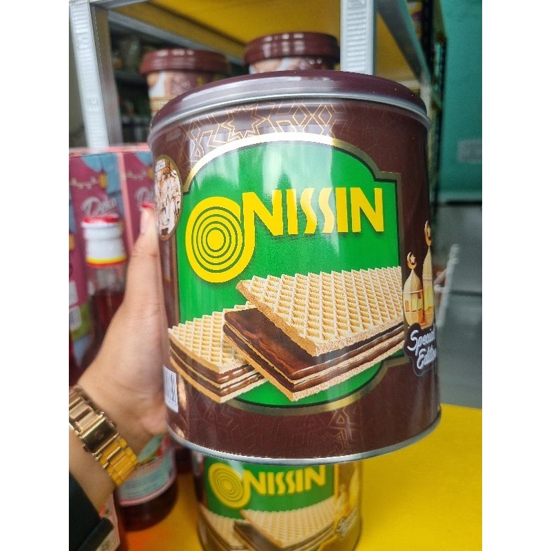 Jual Wafer Nissin Cokelat biskuit Kaleng | Shopee Indonesia