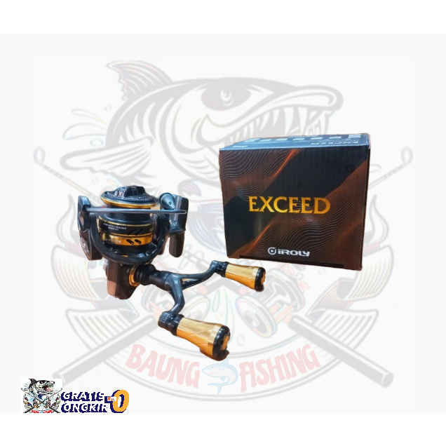 Jual Reel ultralight iroly exceed 500 800 1000 power handle | Shopee ...