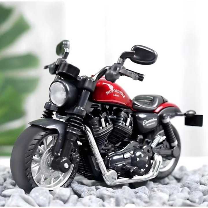 Jual Metal harley bike mainan sepeda MOTOR HARLEY DAVIDSON miniatur ...