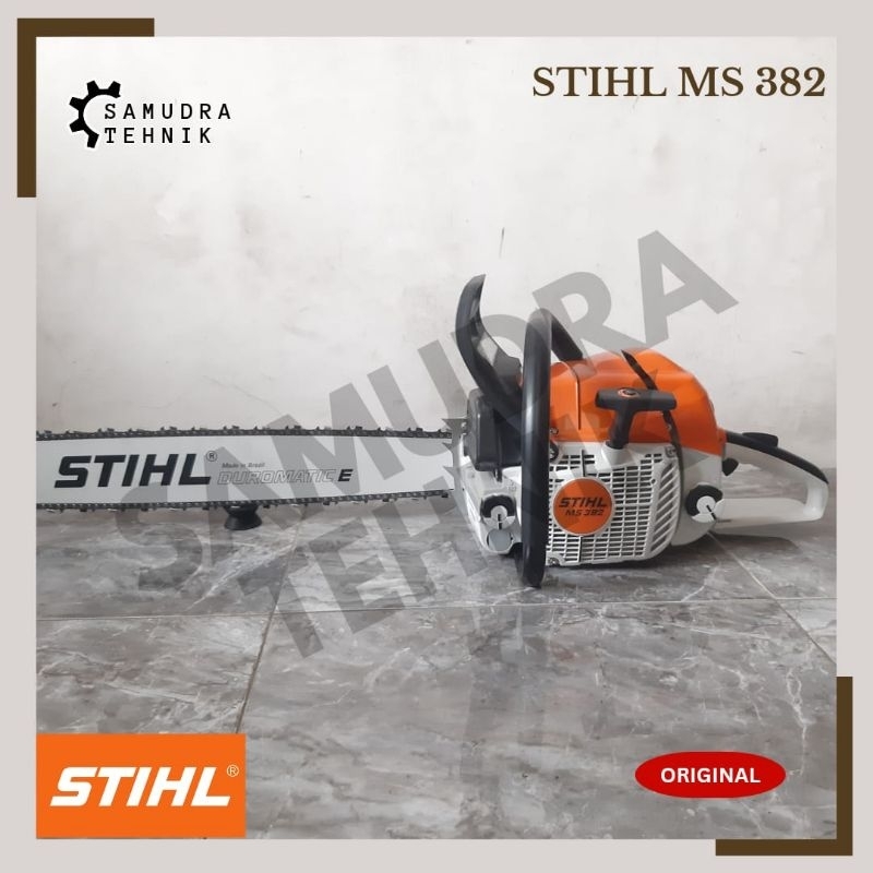 Jual MESIN GERGAJI CHAINSAW MS382 BAR 25 INCH STIHL ORIGINAL | Shopee ...