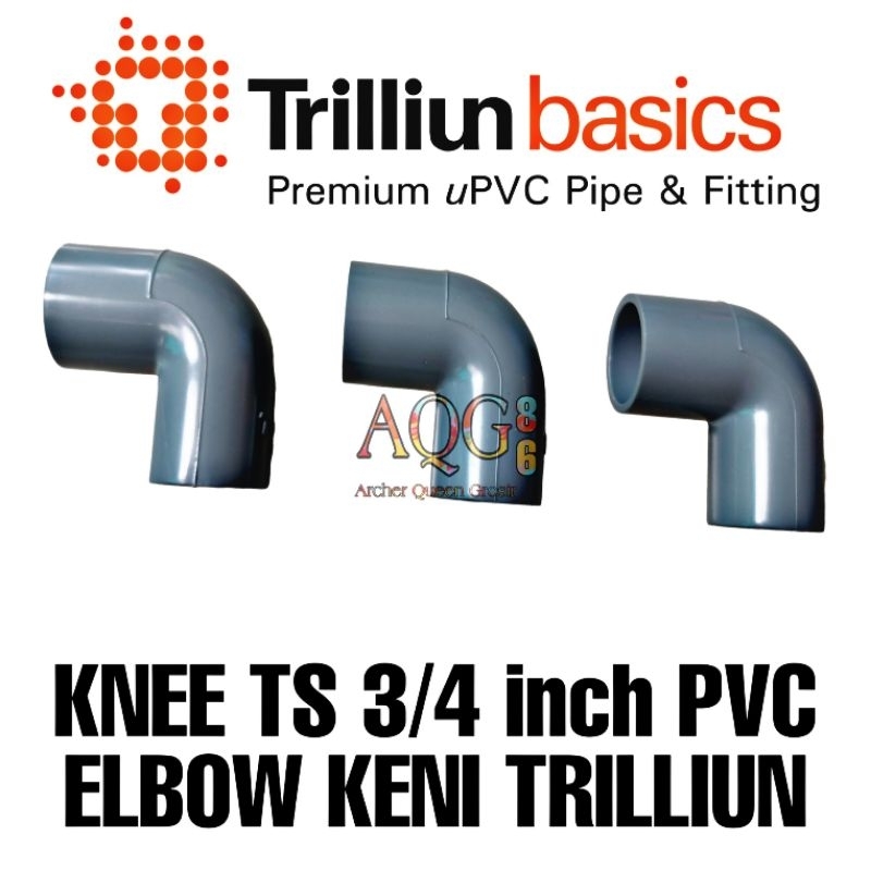 Jual KNEE PVC 3/4" TRILLIUN BASICS - ELBOW SAMBUNGAN PIPA AIR 3/4 INCH | Shopee Indonesia