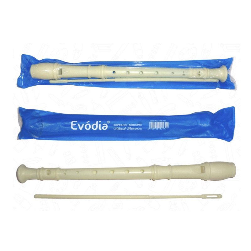Jual Seruling / Recorder / Soprano Evodia SRL-132 (1 pcs) | Shopee ...