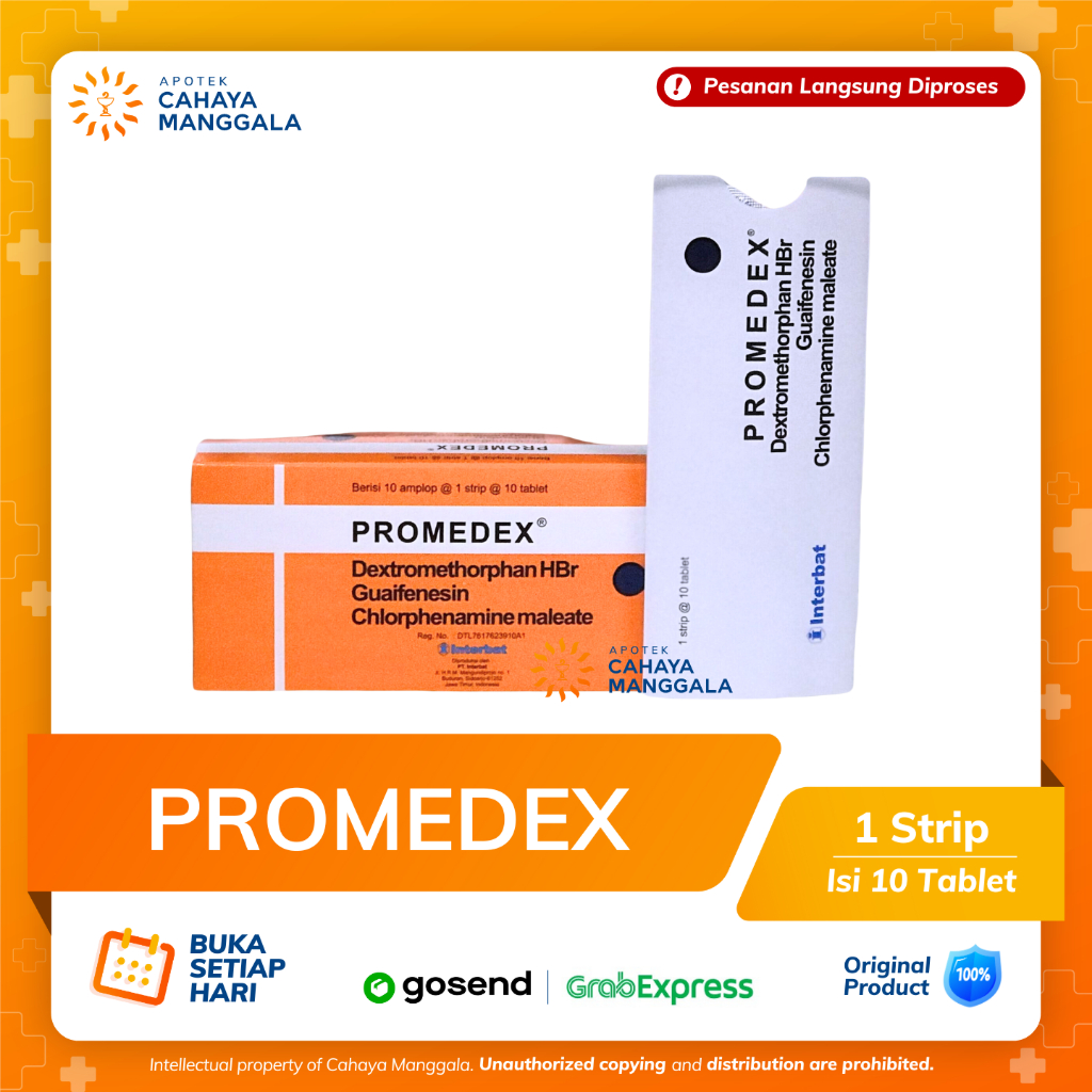 Jual PROMEDEX TABLET STRIP 10 TABLET | Shopee Indonesia