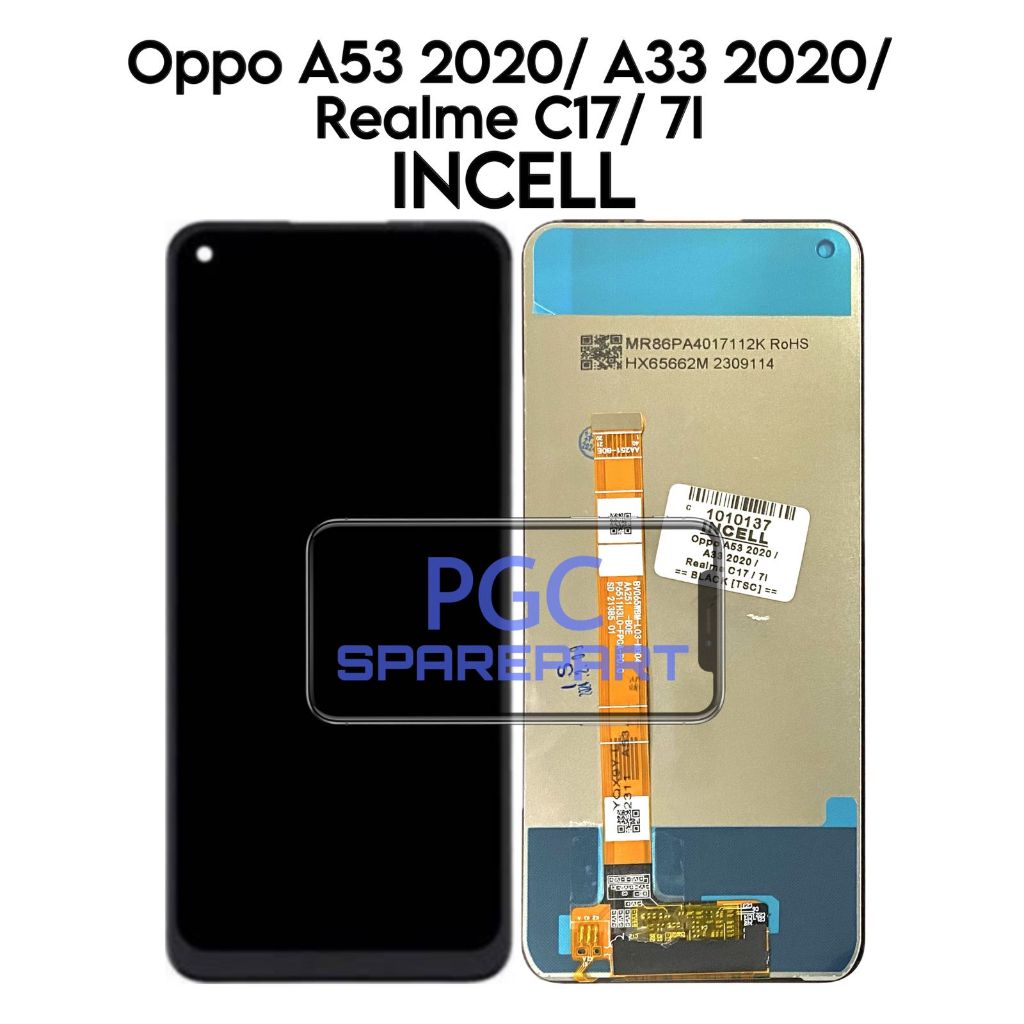 Jual LCD Touchscreen Fullset OP A53 4G 2020 / A32 / A53s 4G / A33 2020 / A54 4G / A55 4G ...