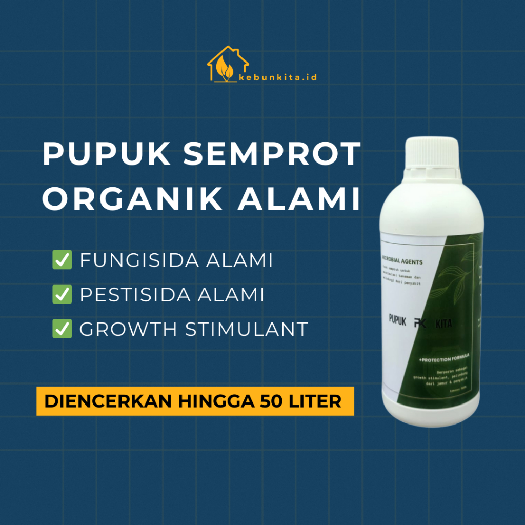 Jual PUPUKKITA - Pupuk Semprot, Fungisida Organik, Pestisida Organik ...